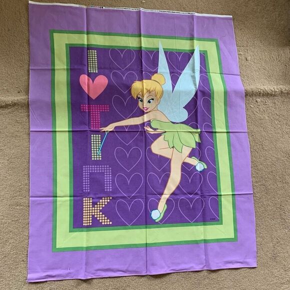No Brand | Office | I Love Tinkerbell Quilt Pattern 36 X 22new | Poshmark